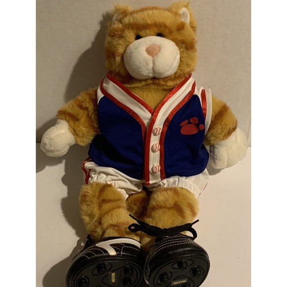 Build-A-Bear | Toys | Build A Bear Orange Tabby Kitty Cat In Baseball ...